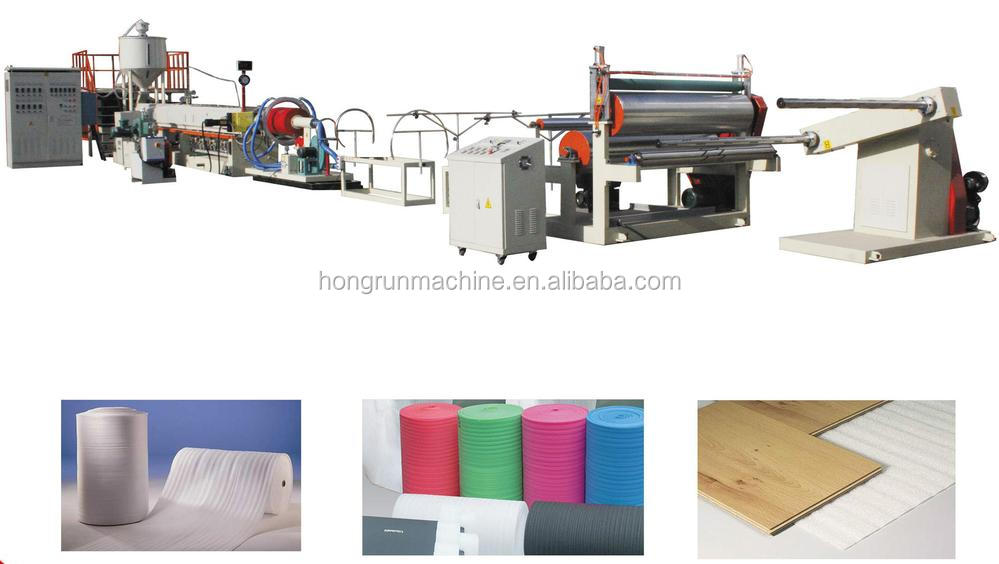 Expanded Polyethylene Foam Sheet Production Machine, High Quality ...
