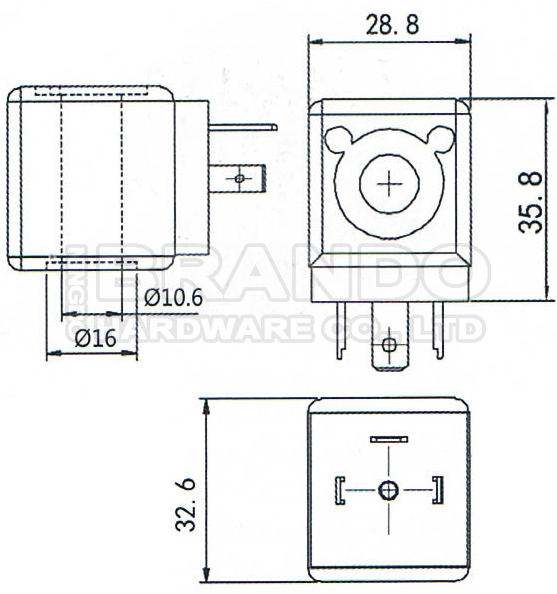 M10 Solenoid Coil 12v 24v 230v 8w 11w, High Quality M10 Solenoid Coil ...