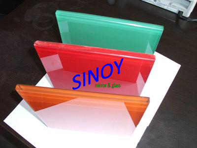 Sinoy Lacobel Glass With Fenzi Paint For Decor, High Quality Sinoy ...