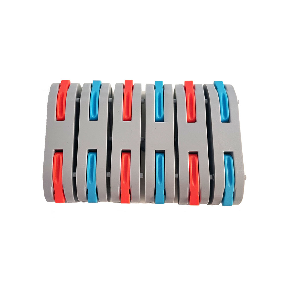 Din Rail Fast Connect Terminal Block Wire Connector For Led Lamps, High ...