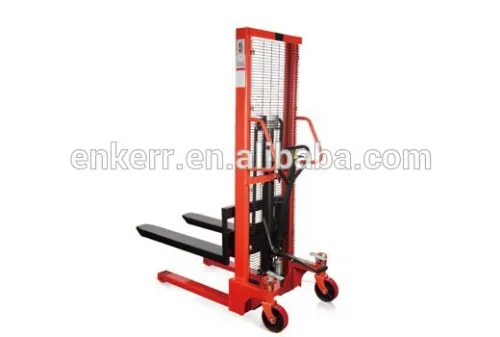 Manual Hydraulic Stackers-forks Over Base, High Quality Manual ...