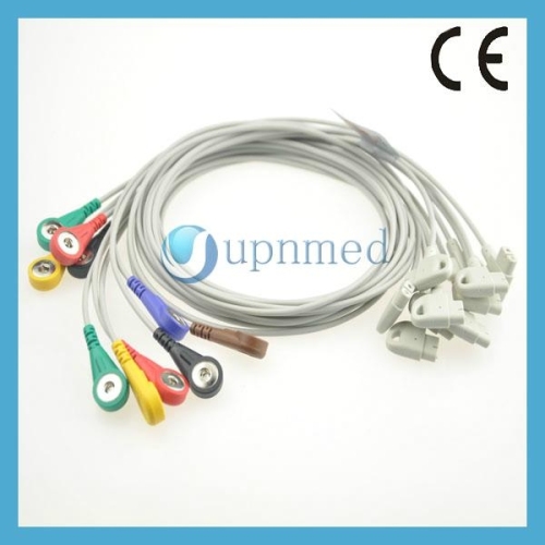Philips Medical One Piece Ekg Cable With Leadwires Snap,iec, High ...
