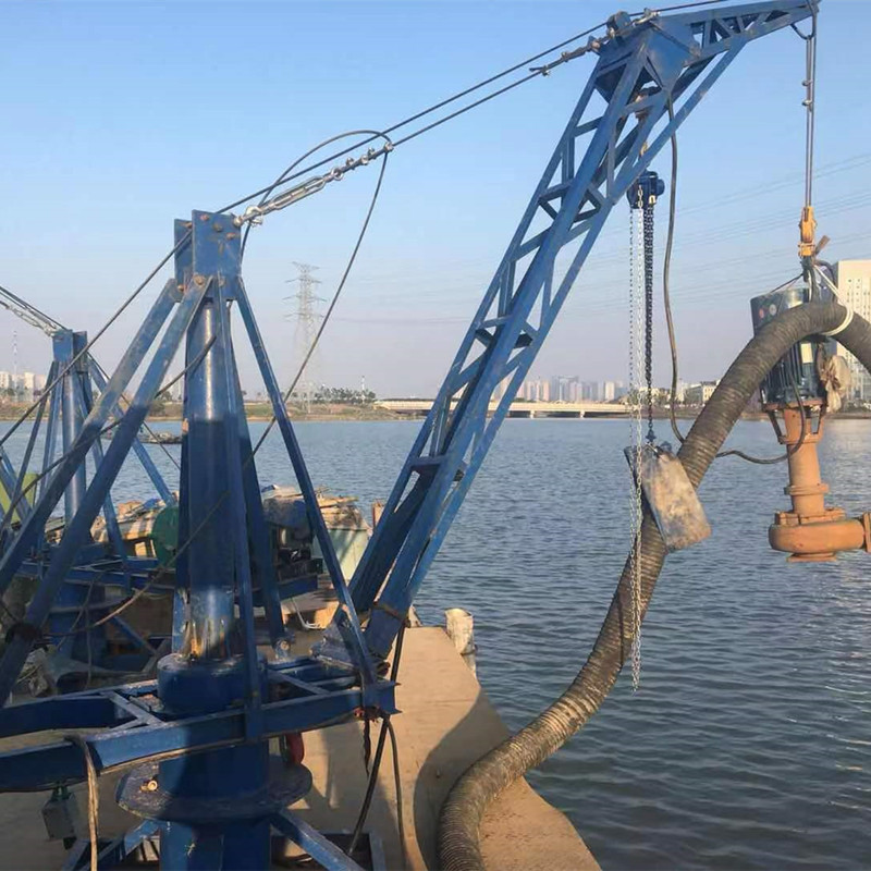 Dock Deck Crane For Fish Pond And Warehouse Cargo Handling, High ...