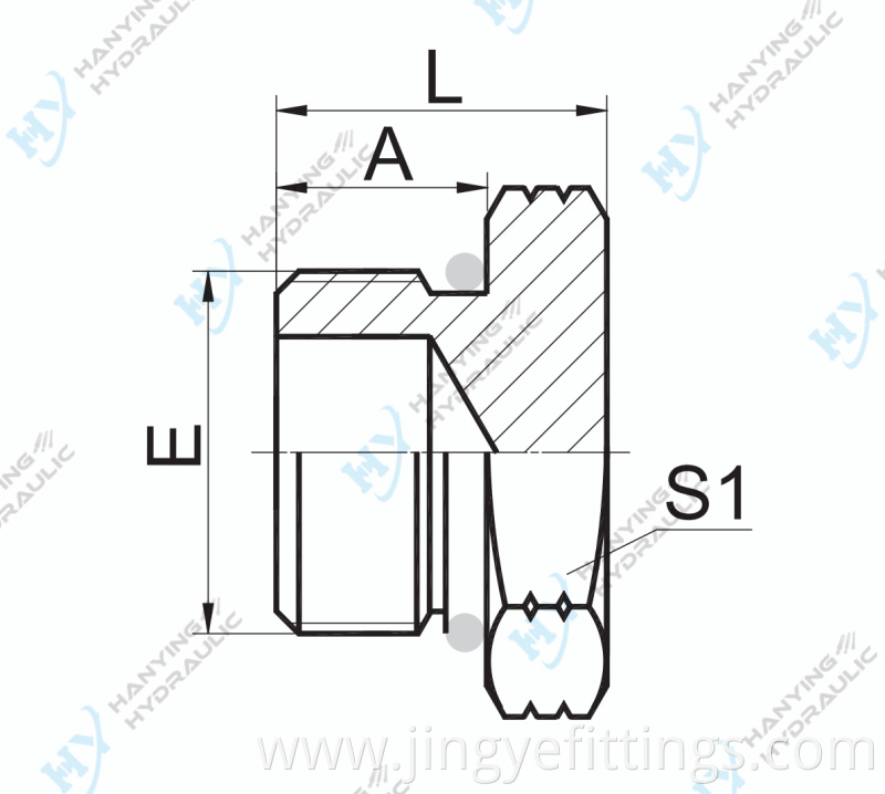 Hydraulic SAE O-Ring Boss Plug China Manufacturers Suppliers Factory ...