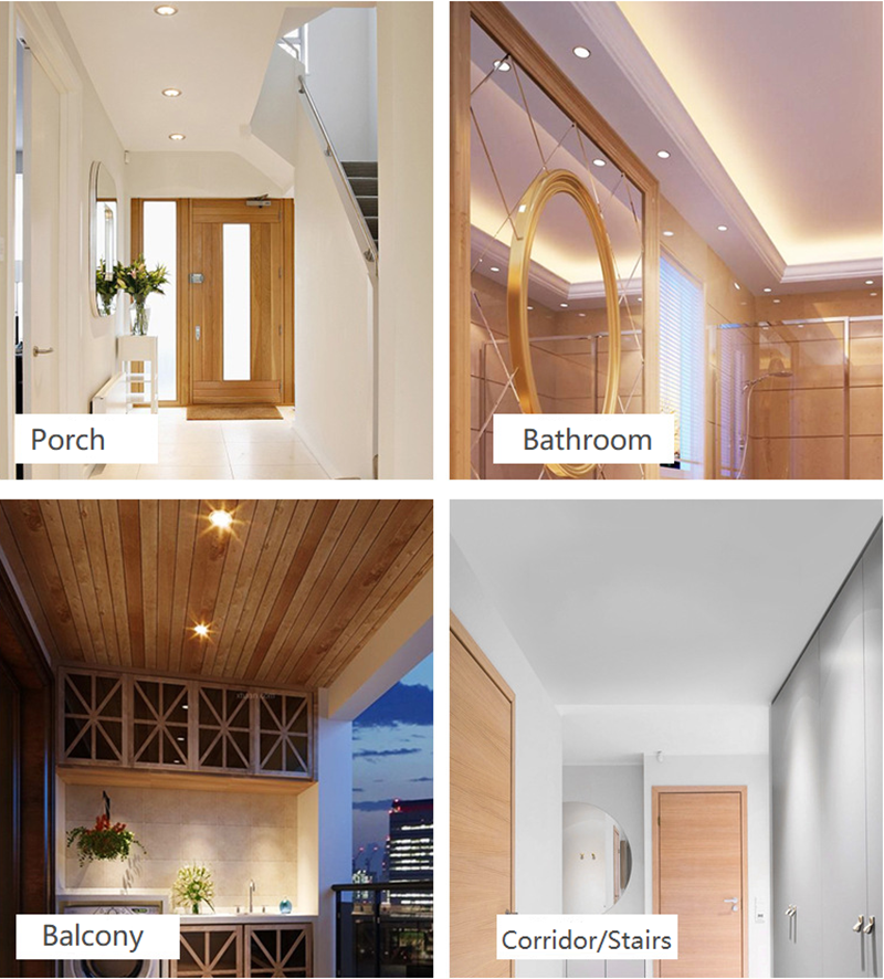 Surface Round Pir Sensor Panel Light, High Quality Surface Round Pir ...