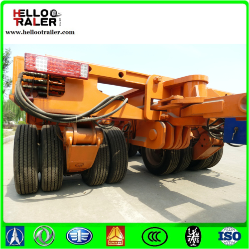 윈드 블레이드 용 멀티 샤프트 확장형 로우 베드 세미 트레일러 의 고품질 윈드 블레이드 용 멀티 샤프트 확장형 로우 베드 세미 트레일러