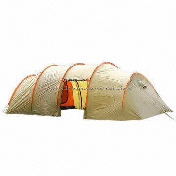 3-person Tunnel Camping Tents, (180+215) X 160/175 X 100cm, High ...