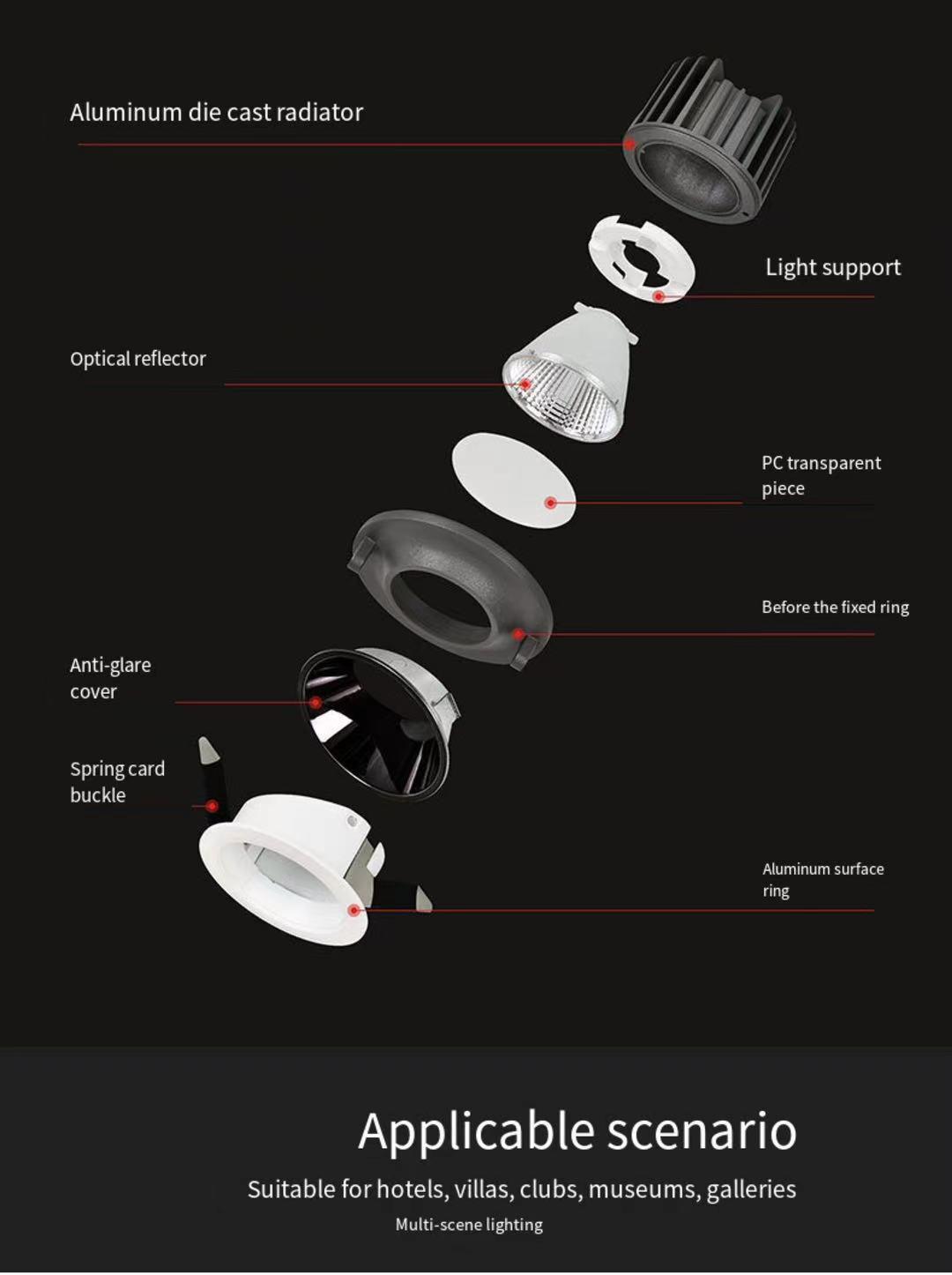 주방을위한 방수 Ip44 Dimmable Spotlight, Bossgoo.com의 고품질 주방을위한 방수 Ip44 ...