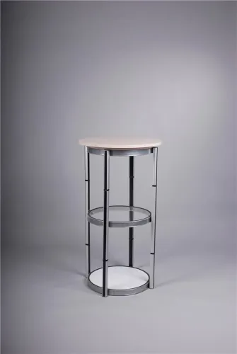 2 Layer Round Twist Tower Display, High Quality 2 Layer Round Twist ...