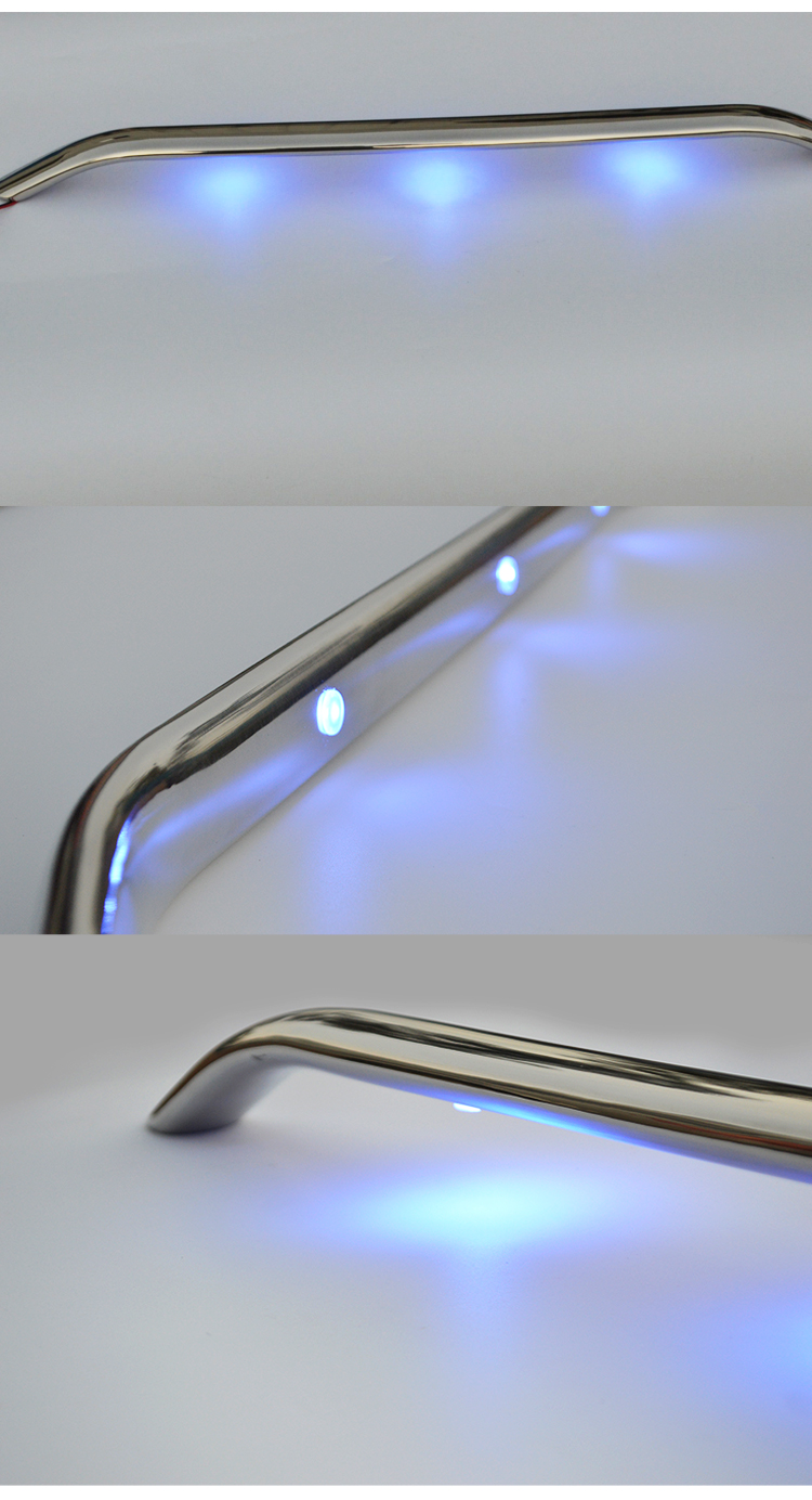 Genuine Marine Stainless Steel Illuminated Led Handrail, High Quality ...