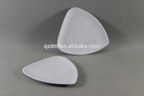 Triangle Shape Melamine Dessert Plate For Promotion, High Quality ...