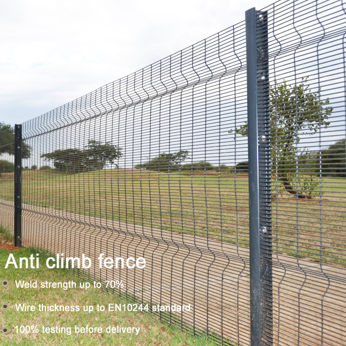 358 Security Anti Climb Mesh Fencing Panel, High Quality 358 Security ...