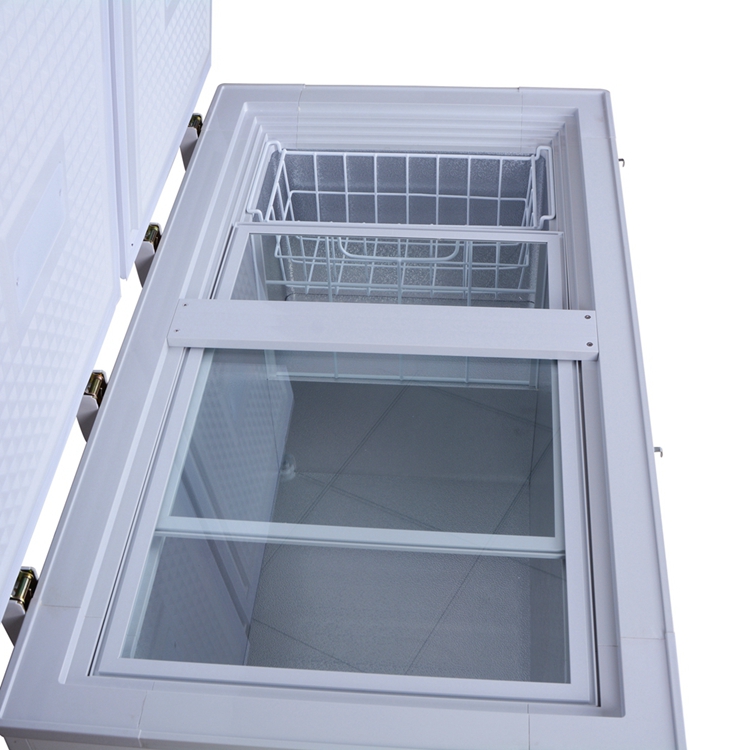 Solar-powered Commercial Deep Freezer With Big Compressor, High Quality ...