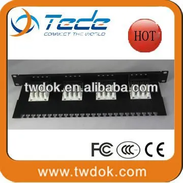 Wall Mount Patch Panel With Aluminum Housing And Epoxy Coating, High ...