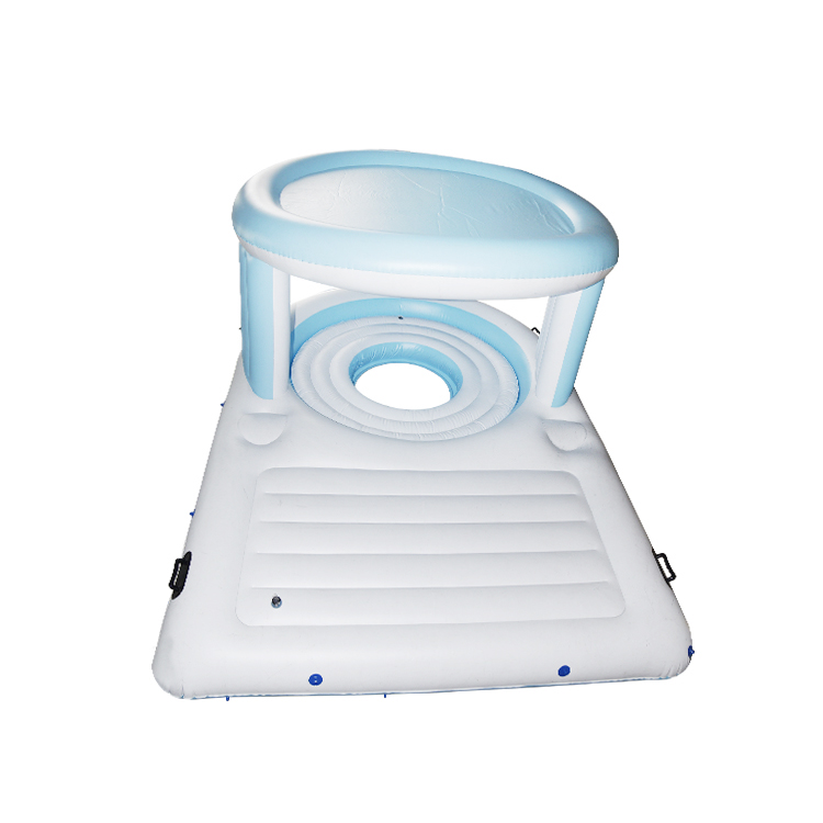 Floating Island 4 Person Inflatable Raft Pool Tropical, High Quality ...