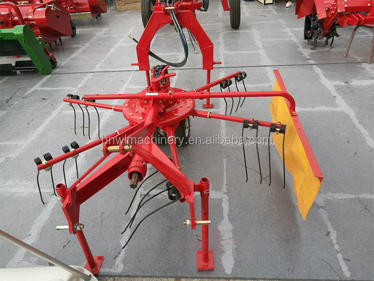 Tractor Mounted Mini Hay Rake Tedder For Grass Collection, High Quality ...