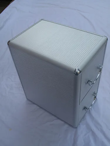 Aluminum Cd/dvd Storage Case,hard Abs Cd Box With Drawers, High Quality ...