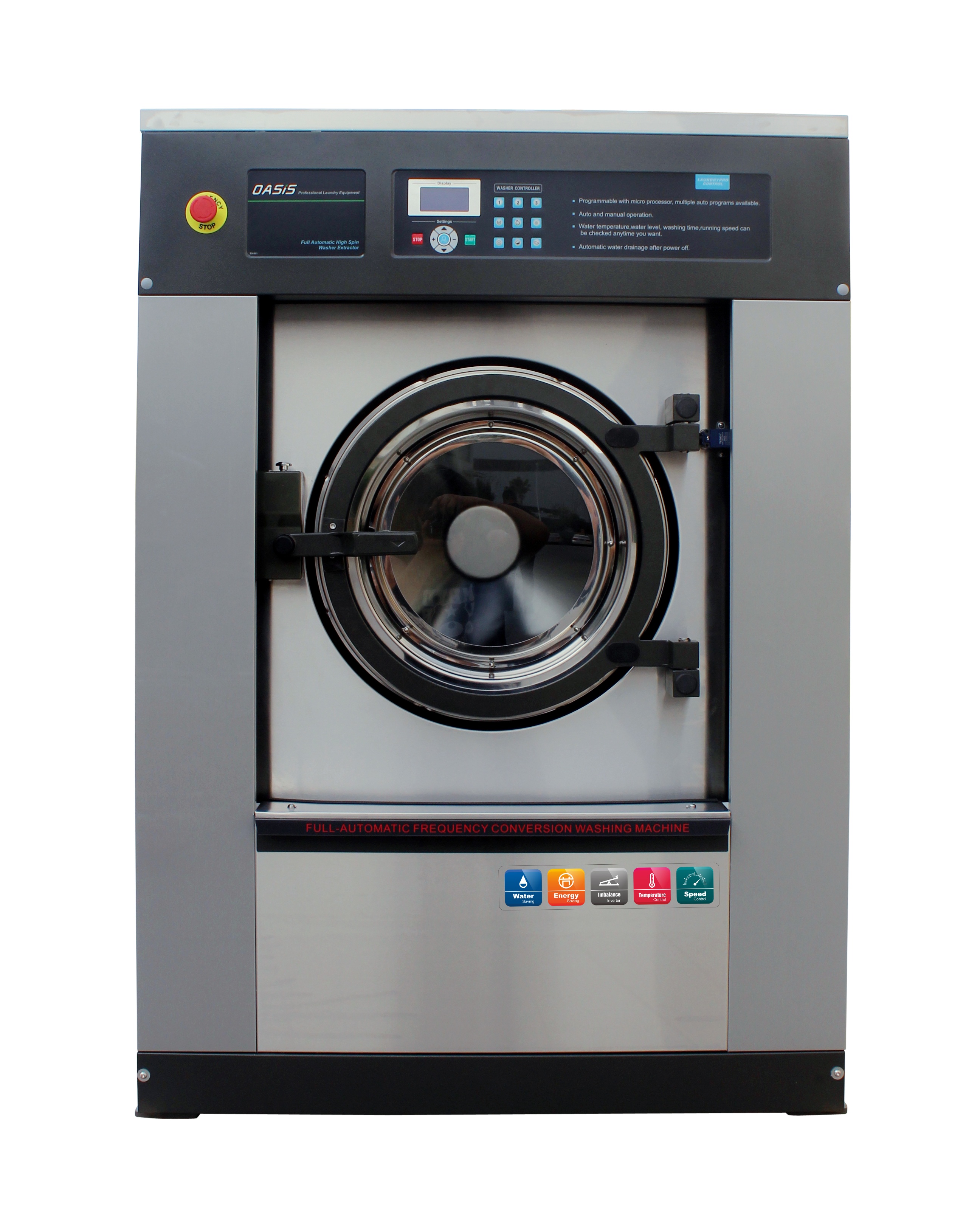 Oasis Commercial Laundry Machine: Fully Automatic Suspension Washer ...
