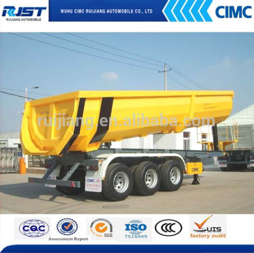 Heavy Duty Tipper Trailer, Large Volumes Tipper Semi Trailer, Tipper ...