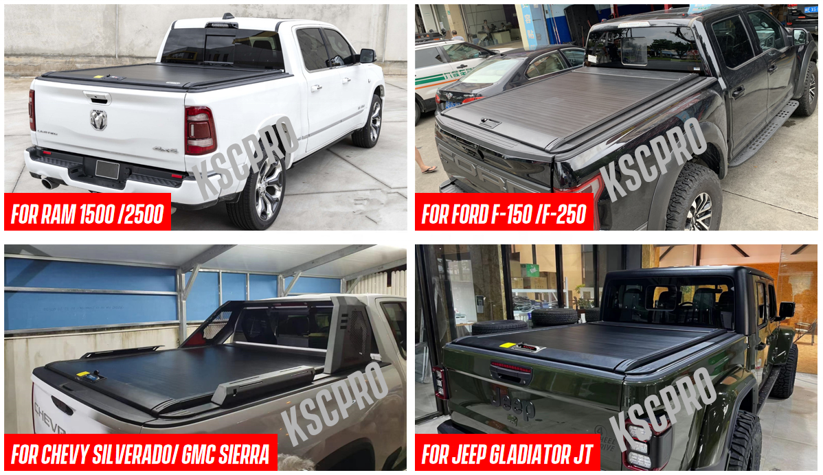 Kscauto Ute Roller Shutter Electric Retractable Truck Bed Cover For ...