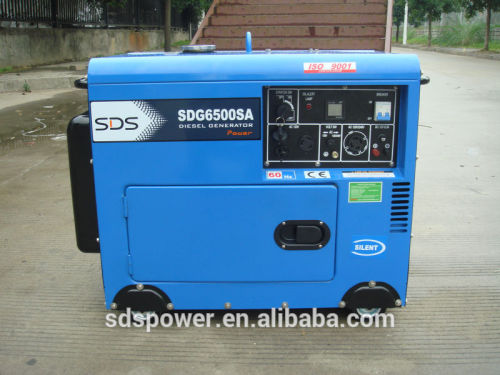 60hz 5kva Silent Portable Diesel Generator, High Quality 60hz 5kva ...