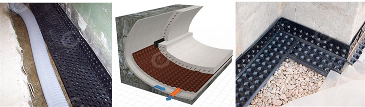 For Roof Garden Dimple Drainage Board, High Quality For Roof Garden ...
