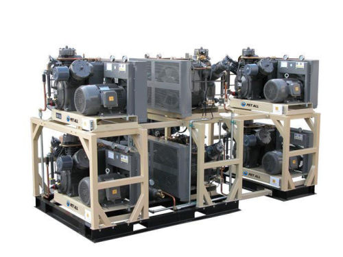 High Pressure Three Stage Air Compressors For Pet Bottles, Pet ...