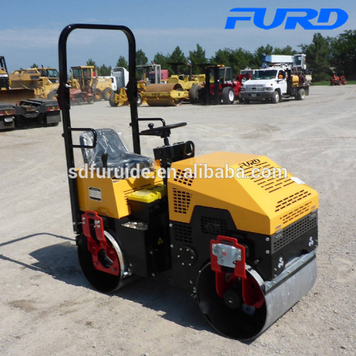1 Ton Double Drum Vibratory Road Roller (fyl-880), High Quality 1 Ton ...