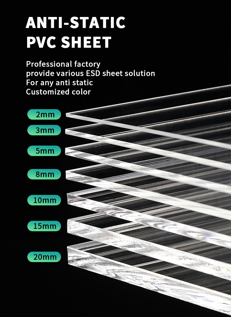 Honyesd®esd Antistatic Pvc Sheet, High Quality Honyesd®esd Antistatic ...