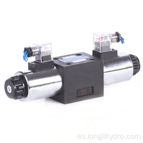 China Válvula direccional de solenoide hidráulica Rexroth tipo 4WE10 ...