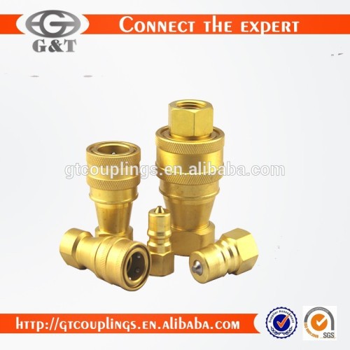 Brass Hydraulic Quick Release Coupling, High Quality Brass Hydraulic ...