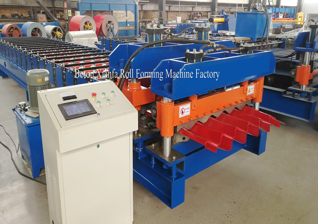 Arc Corrugated Roof Glazed Forming Machine, High Quality Arc Corrugated ...