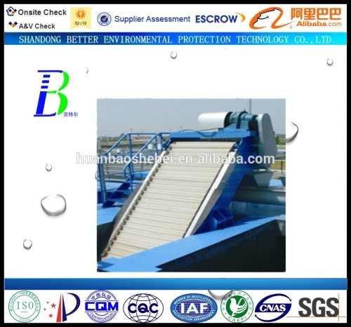 Waste Water Treatment Mechanical Grille Bar Screen Facility, High ...