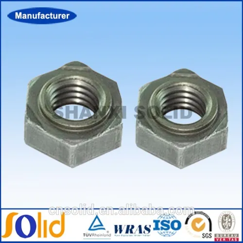 Din929 Carbon Steel Hex Weld Nuts, Hexagon Welded Nuts, High Quality ...