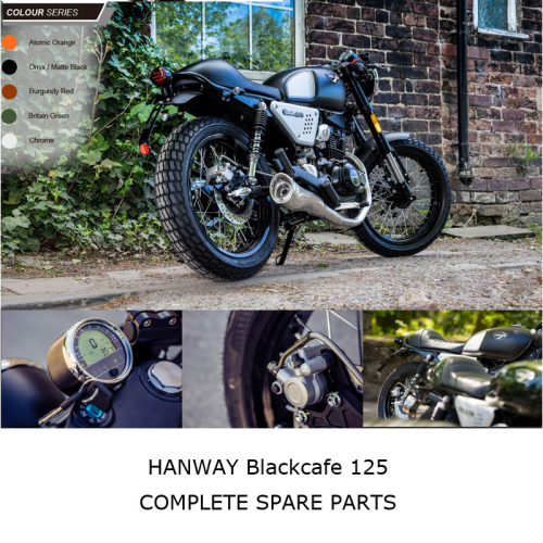Hanway Blackcafe 125 완벽한 오토바이 부품, Bossgoo.com의 고품질 Hanway Blackcafe 125 ...