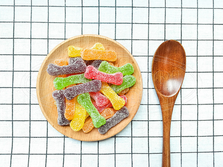 Sour Bone Shape Jelly Gummy Candy Wholesale Confectionery, High Quality ...