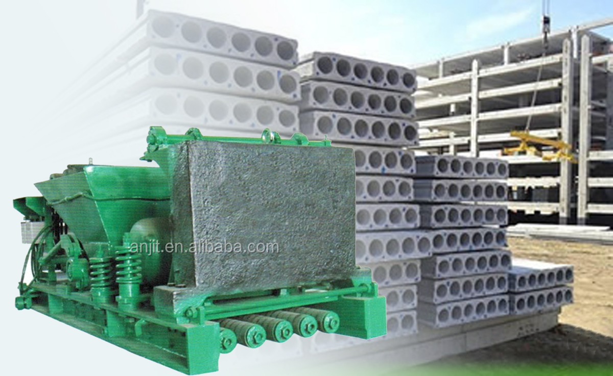 Concrete Hollow Core Slab Machine: Precast Hollow Core Slab And ...