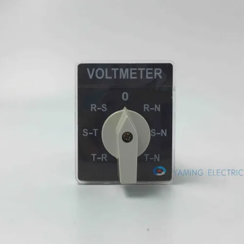 3 Phase Changeover Switch Voltmeter 7 Position 16a 600v Manual Transfer ...