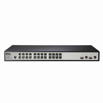 24fe+2 Combo-port Gigabit Ethernet Snmp Switch, High Quality 24fe+2 ...