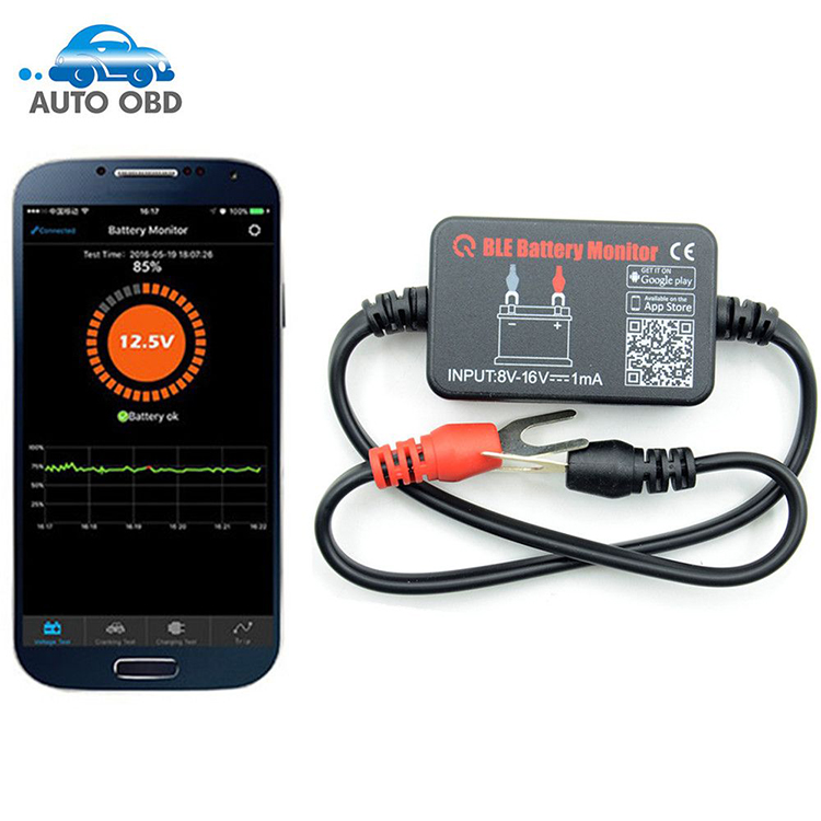 12v Lead Acid Battery Voltage Monitor With Bluetooth 4.0 For Car, High ...