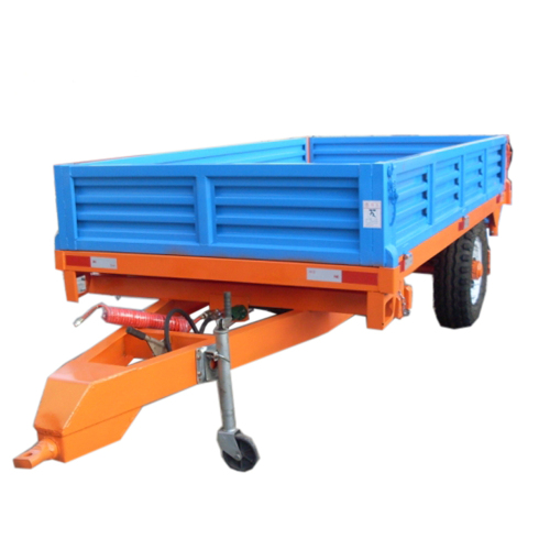 Two Wheel Compact Tractor Tipper Trailer, High Quality Two Wheel ...