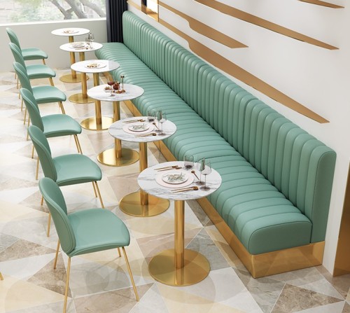 Hotel Booth Seating Leather Wood Restaurant Booth Sofa, High Quality ...