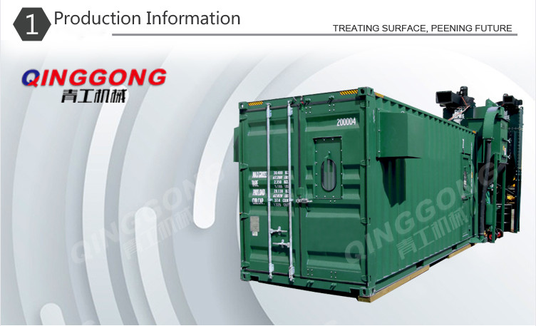 Portable Container Sandblast Booth Made In China, High Quality Portable ...