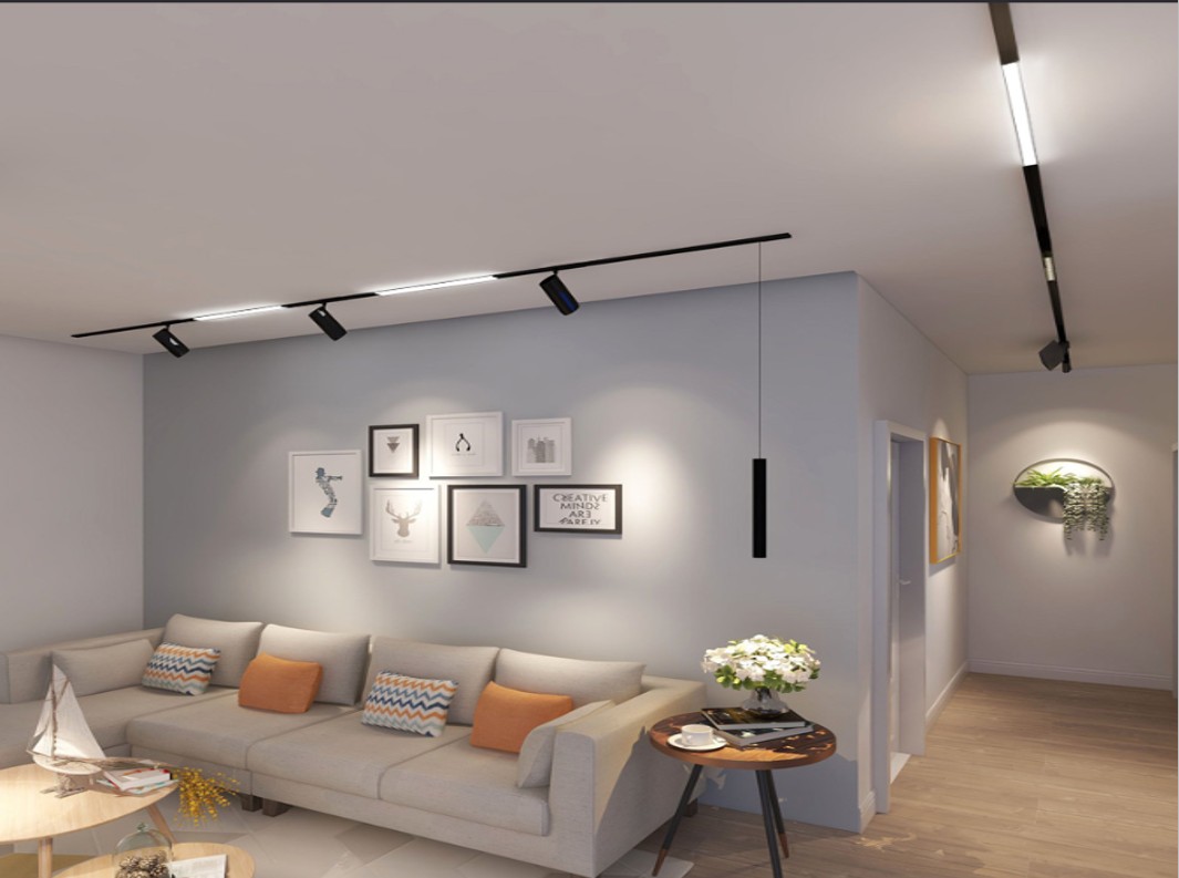 Exhibition Hall Magnetic Track Hanging Light, High Quality Exhibition ...