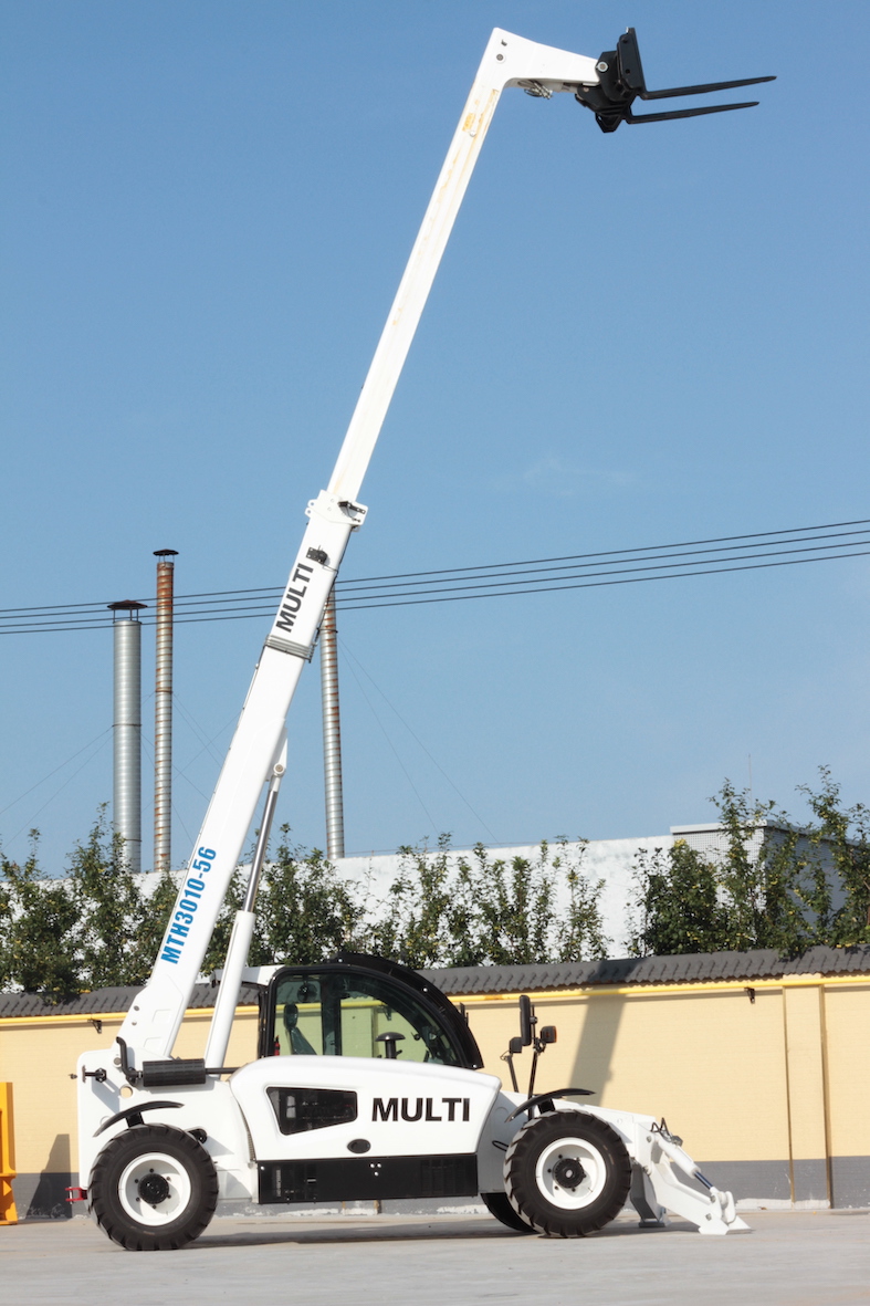 Compact 65kw Telescope Front End Loader Machine - 3.5 Ton Telescopic ...