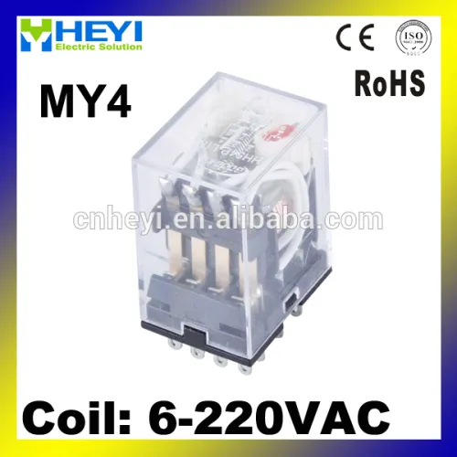 Hh54p Relay 24v Power Relay Dc Electrical Relay, High Quality Hh54p Relay 24v Power Relay Dc ...