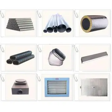 Marine Ventilation Pre-insulated And Un-insulated Pipes, Fire Damper ...