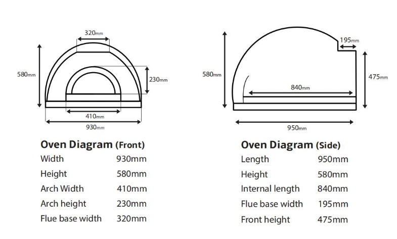 Wood Fired Pizza Oven Gas Oven Outdoor Pizza Oven, High Quality Wood ...