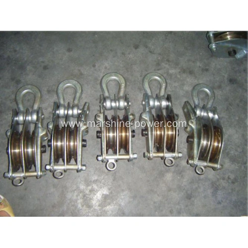 Double Sheave Hoisting Tackle with Both Sides Open China Manufacturers ...