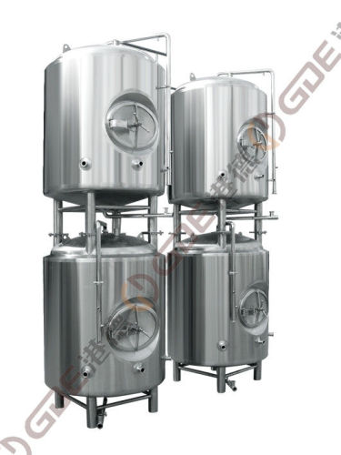 50 Bbl Stacked Bright Beer Vessel , Bar Bright Beer Serving Tank, High ...